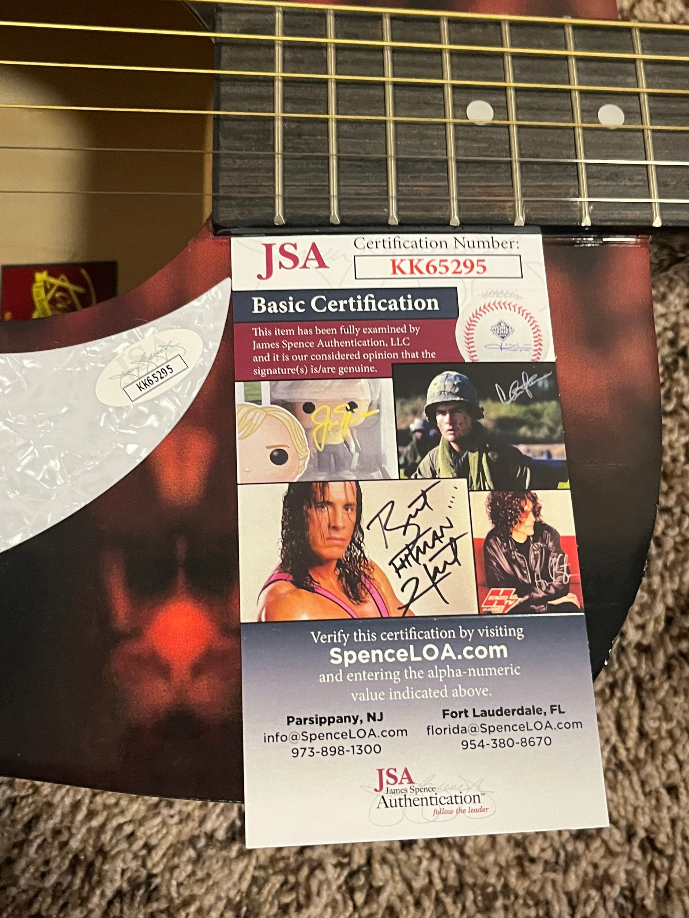 George Strait Hand Signed Custom Acoustic Guitar Country Signed ...