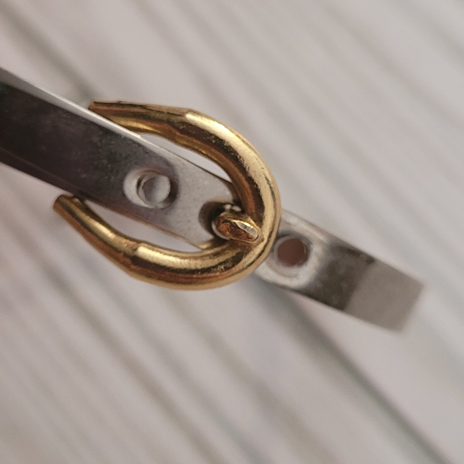 Vintage 1990s Belt Buckle Hinge Bracelet Mid Century Modern - Etsy