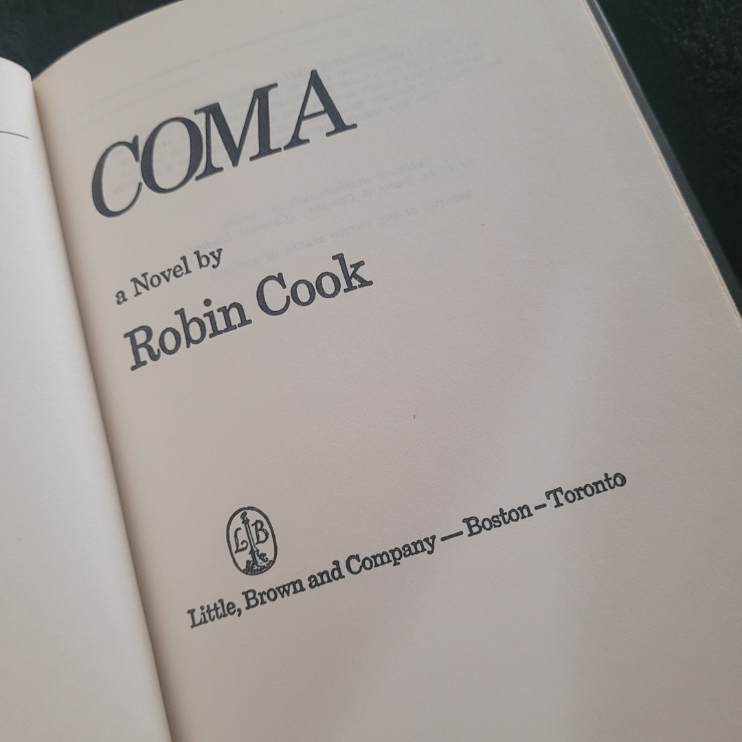 Coma by Robin Cook 1970s Vintage Book Medical Thriller Suspense Vintage ...