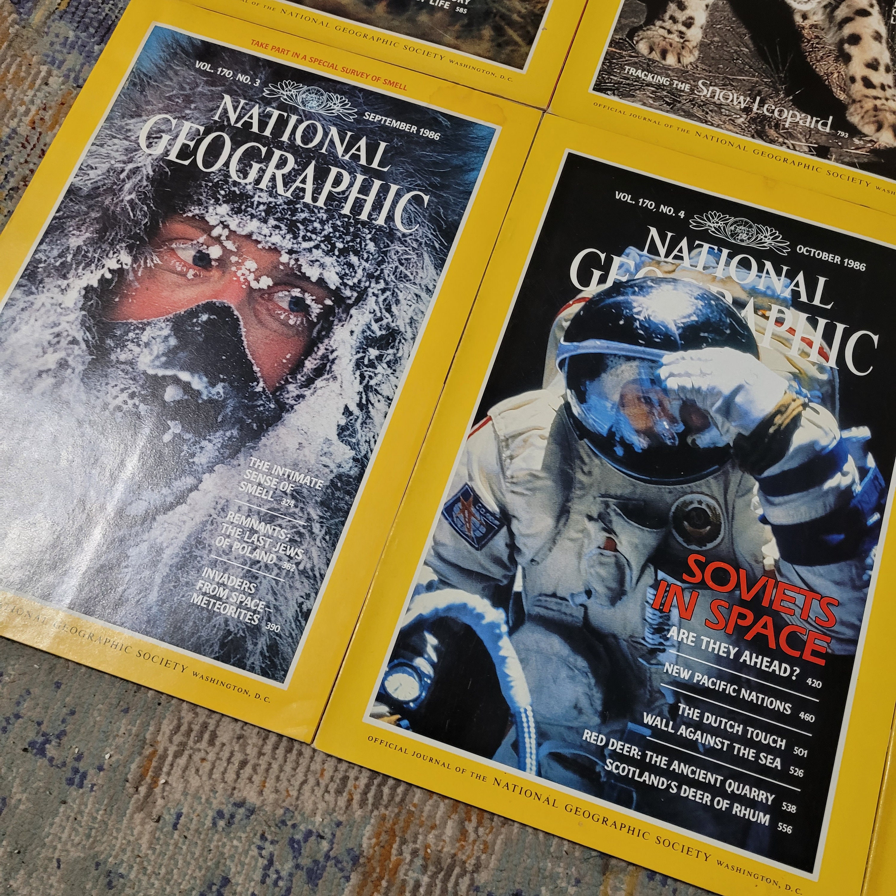 Rare Vintage National Geographic Magazines - Explore History Through ...