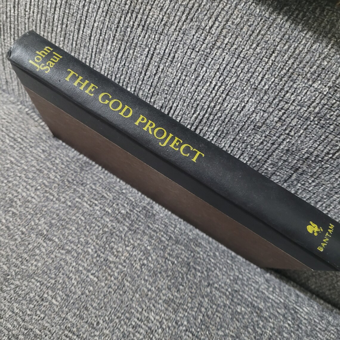 The God Project by John Saul Vintage 1980s Horror Fiction Novel Vintage ...