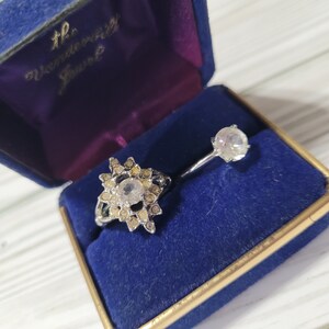 Set of Two Vintage 1980s the Vanderbilt Jewel Company Rings Replicas ...