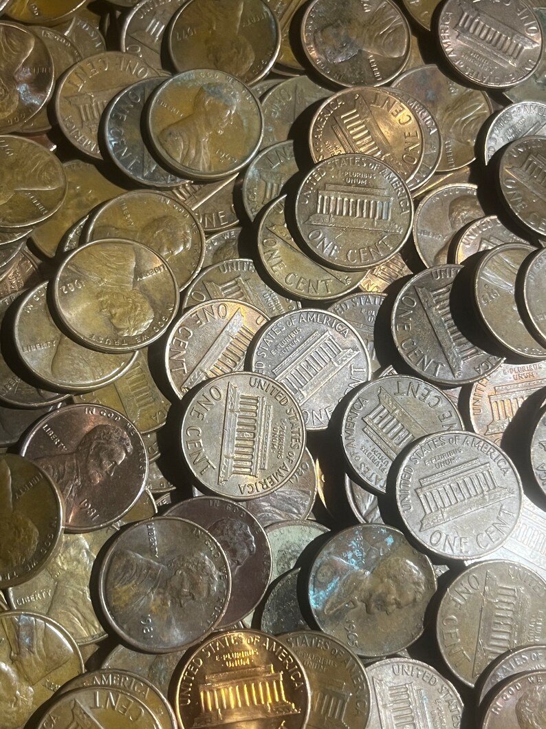 Pre 1982 Copper Penny Roll - Etsy