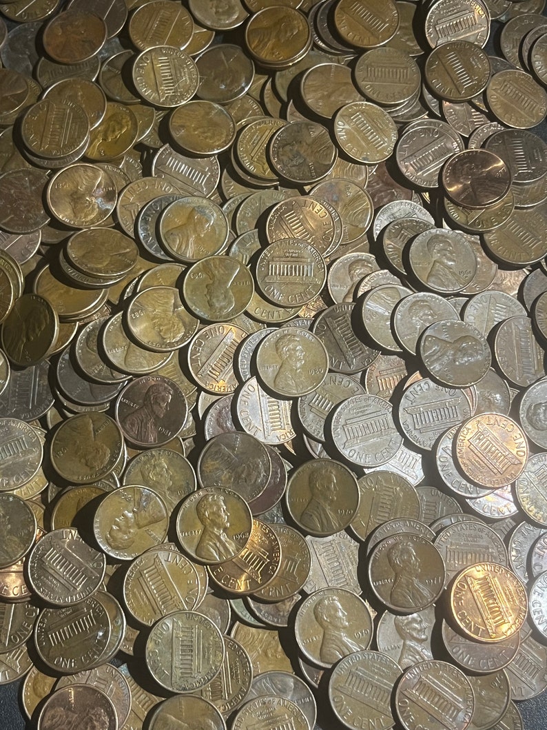 Pre 1982 Copper Penny Roll - Etsy