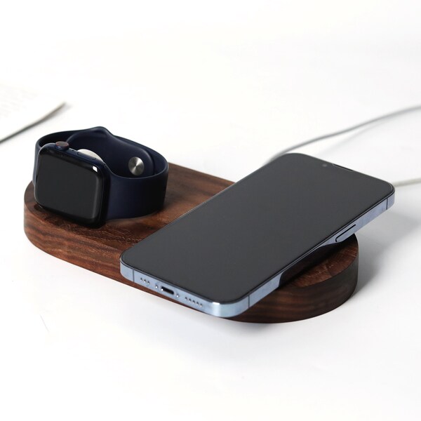 Wooden Holder for Magsafe - Etsy