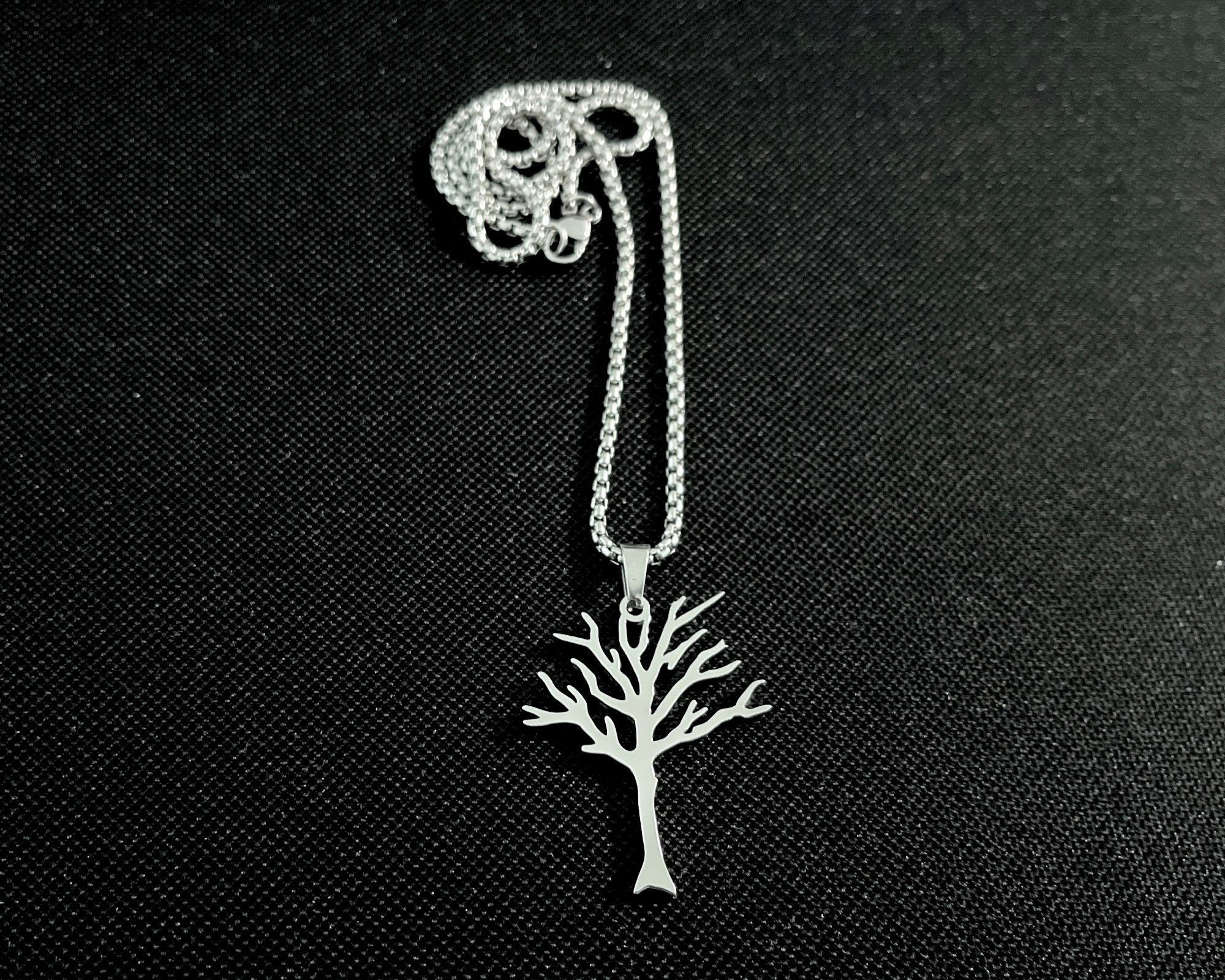 Xxxtentacion Necklace Xs Tree Tattoo Stainless Steel Etsy