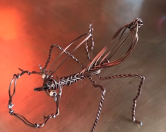 Praying Mantis Wire | Etsy