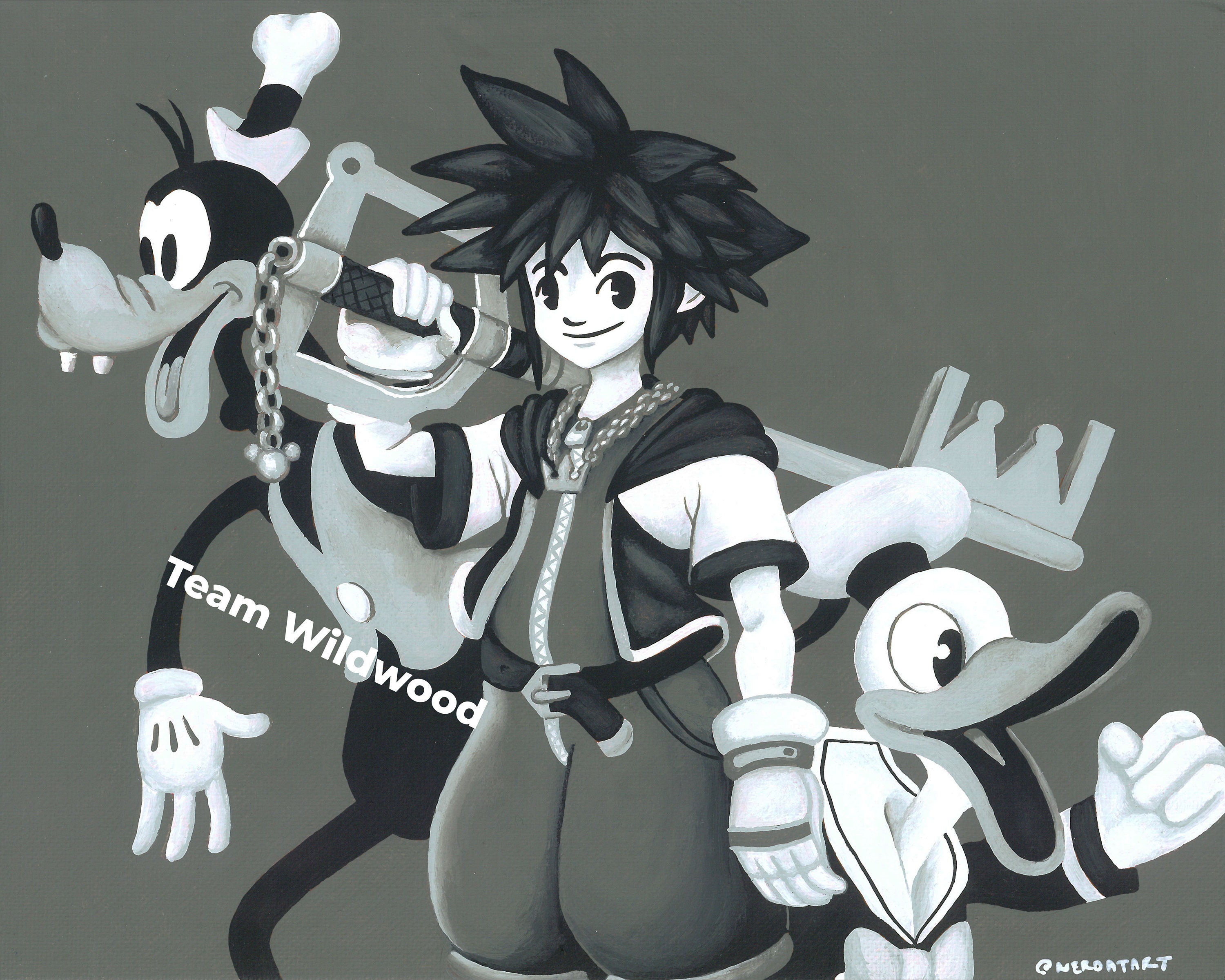 Timeless River kingdom Hearts II Fan Art Print - Etsy