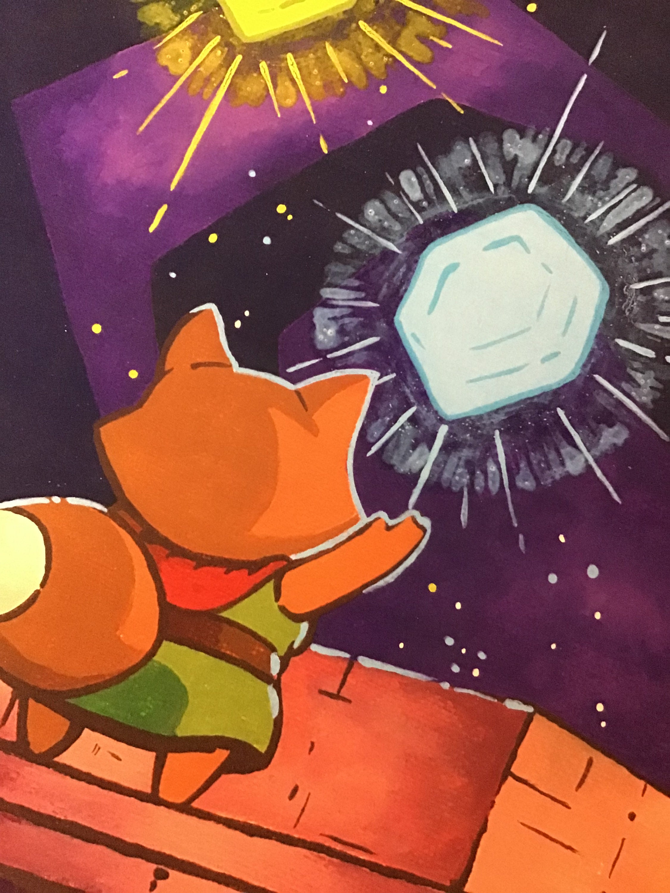 Fox in the Temple (tunic) Fan Art Print - Etsy