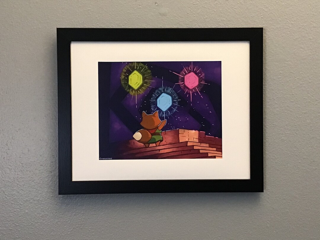 Fox in the Temple (tunic) Fan Art Print - Etsy