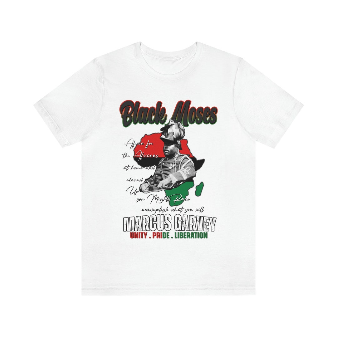 Marcus Garvey Shirt Black History Tee Liberation T-shirt - Etsy