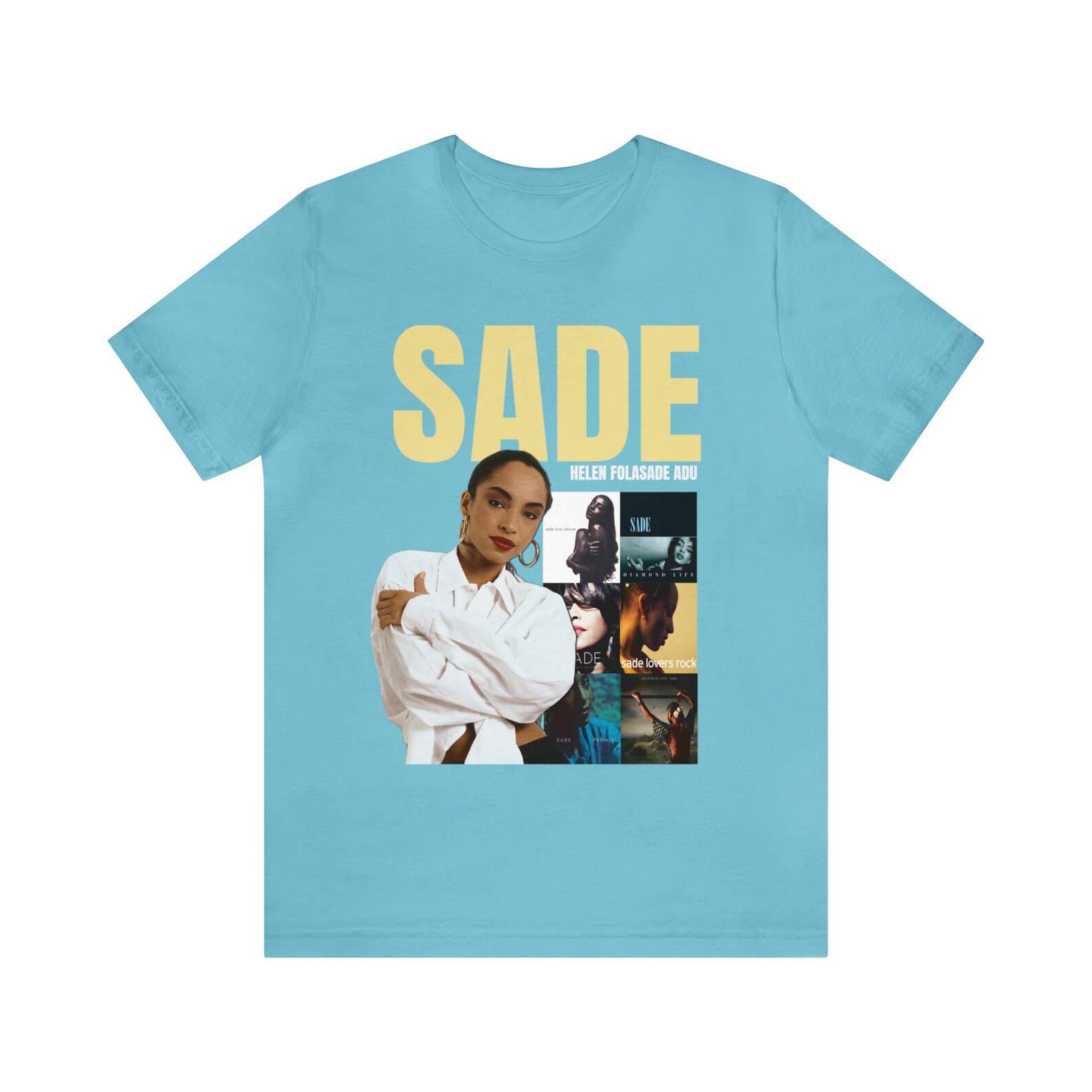 Sade Tribute Tee Sade Adu Soul Music T-shirt Music Legend - Etsy
