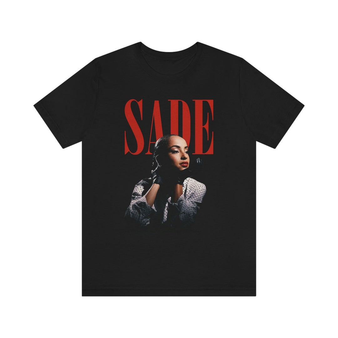Sade T-shirt 80's Music Sade Tribute Tee - Etsy