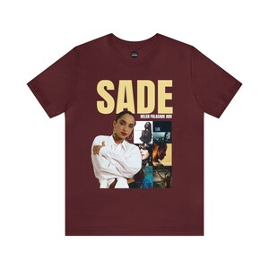 Sade Tribute Tee, Sade Adu, Soul Music T-shirt, Music Legend Shirt - Etsy