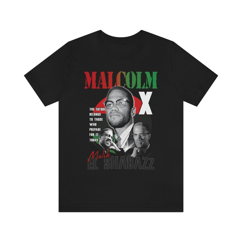 Malcolm X Quote Malcolm X T-shirt Black History Tee African - Etsy
