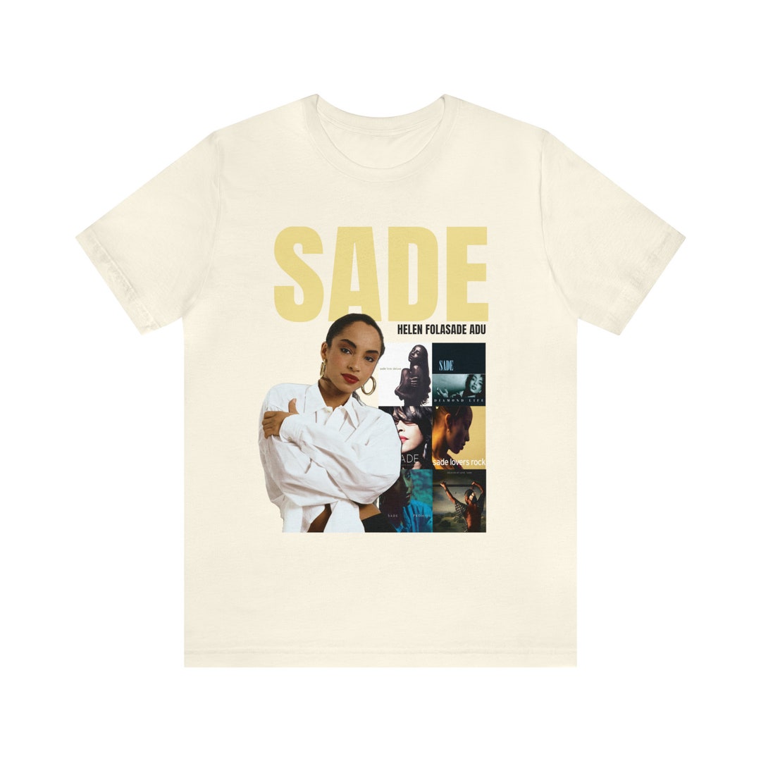 Sade Tribute Tee, Sade Adu, Soul Music T-shirt, Music Legend Shirt - Etsy