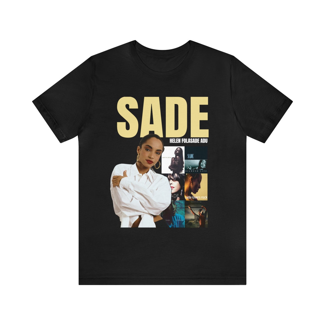 Sade Tribute Tee, Sade Adu, Soul Music T-shirt, Music Legend Shirt - Etsy