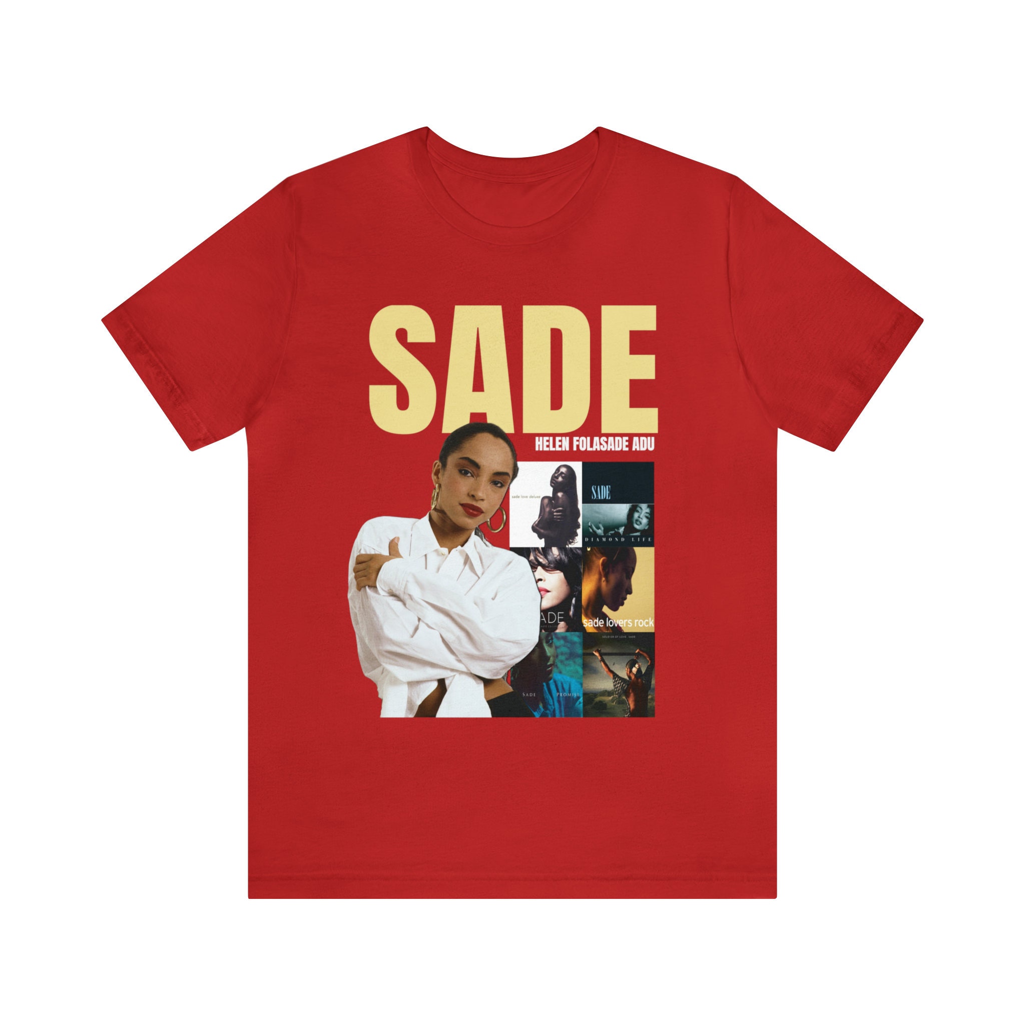 Sade Tribute Tee Sade Adu Soul Music T-shirt Music Legend - Etsy