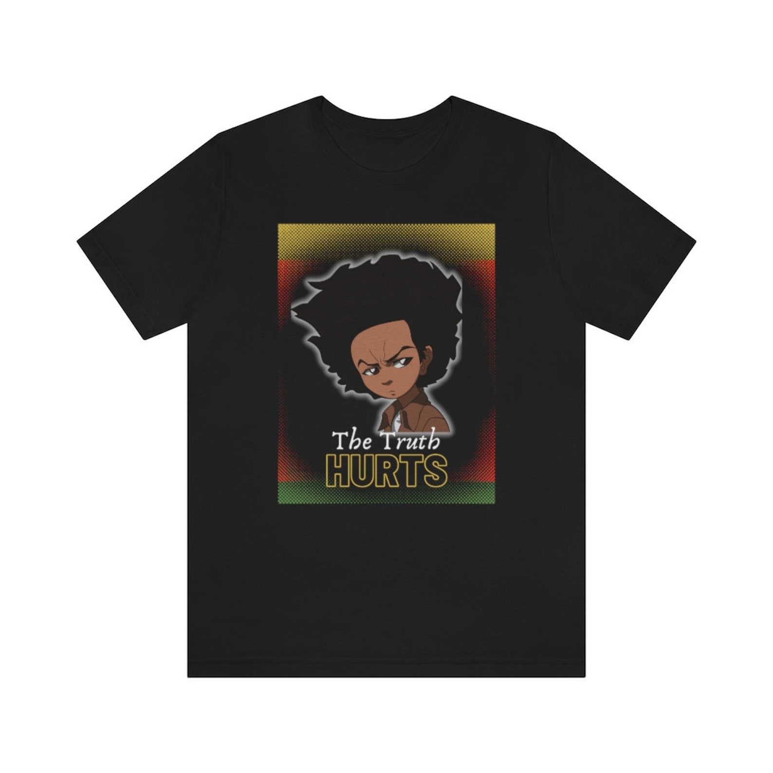 The Boondocks T-shirt: Huey Shirt Black Culture T-shirt - Etsy