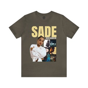 Sade Tribute Tee, Sade Adu, Soul Music T-shirt, Music Legend Shirt - Etsy