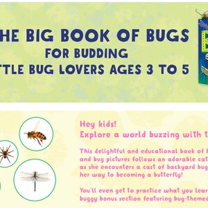 The Backyard Bug Book for Kids: Storybook, Insect Facts, and Activities ...