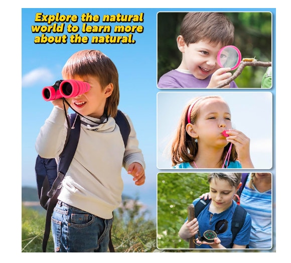 ESSENSON Kids Explorer Kit - Adventure Kit for Kids, Outdoor Explorer ...