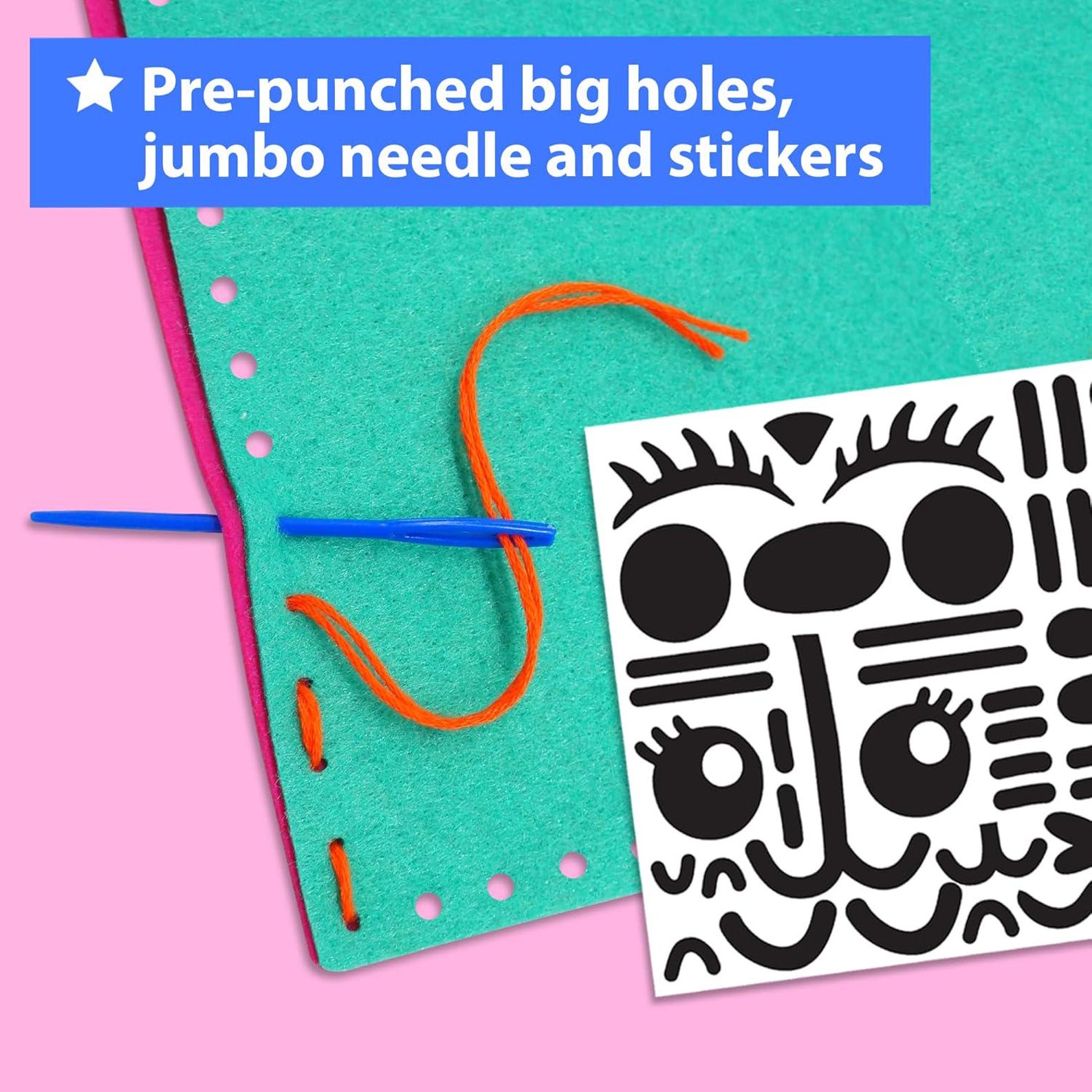 My First Sewing Kit for Beginners Kids Arts and Crafts. - Etsy