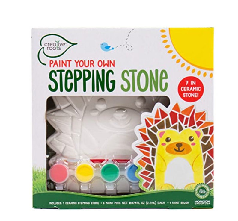 Creative Roots Paint Your Own Hedgehog Stepping Stone Kit for Kids - Etsy