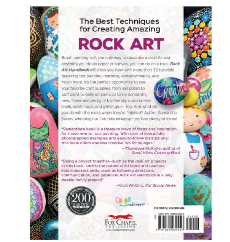 Rock Art Handbook : Techniques and Projects for Painting, Coloring, and ...