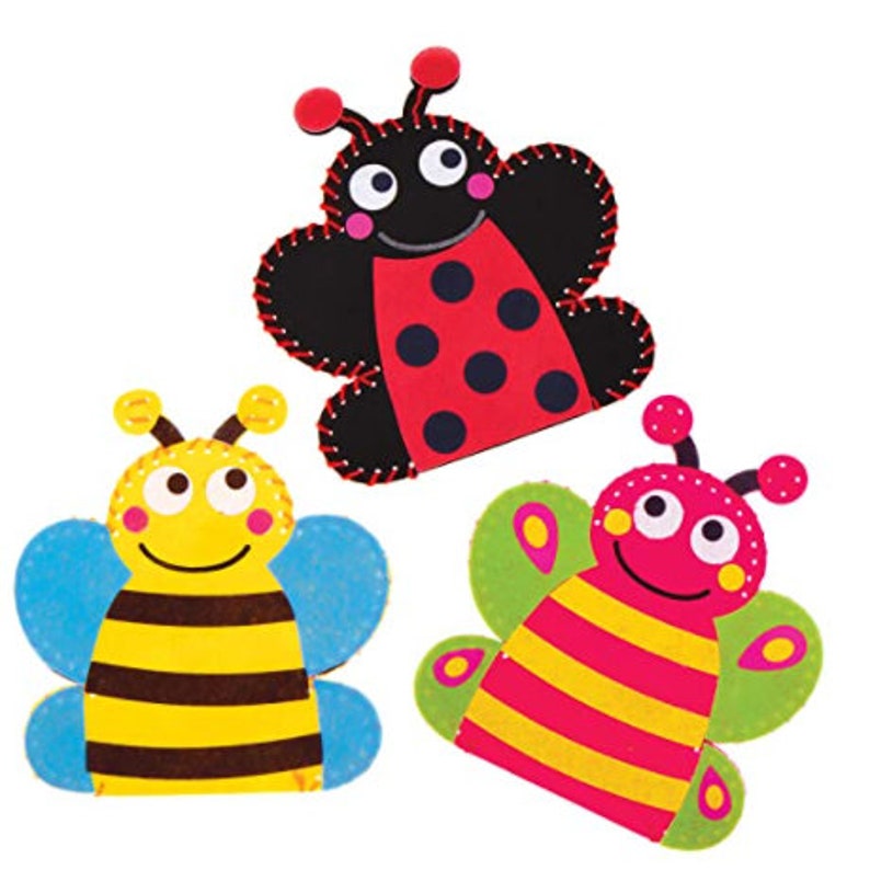 Bug Hand Puppet Sewing Kits Pack of 3 Story Telling/ - Etsy