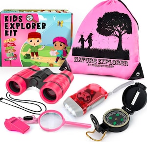 ESSENSON Kids Explorer Kit - Adventure Kit for Kids, Outdoor Explorer ...