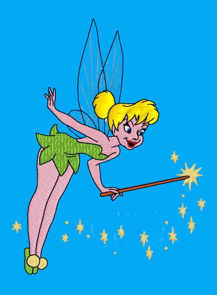 Fairy Machine Embroidery Design,fairy Digital Embroidery Design,instant ...