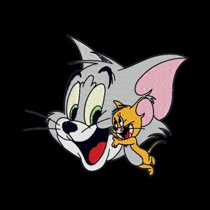 Tom and Jerry Machine Embroidery Design,tom and Jerry Digital ...