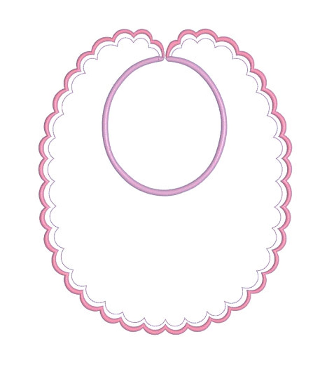 Simple Baby Bib,baby Bib Machine Embroidery Design,digital Embroidery ...
