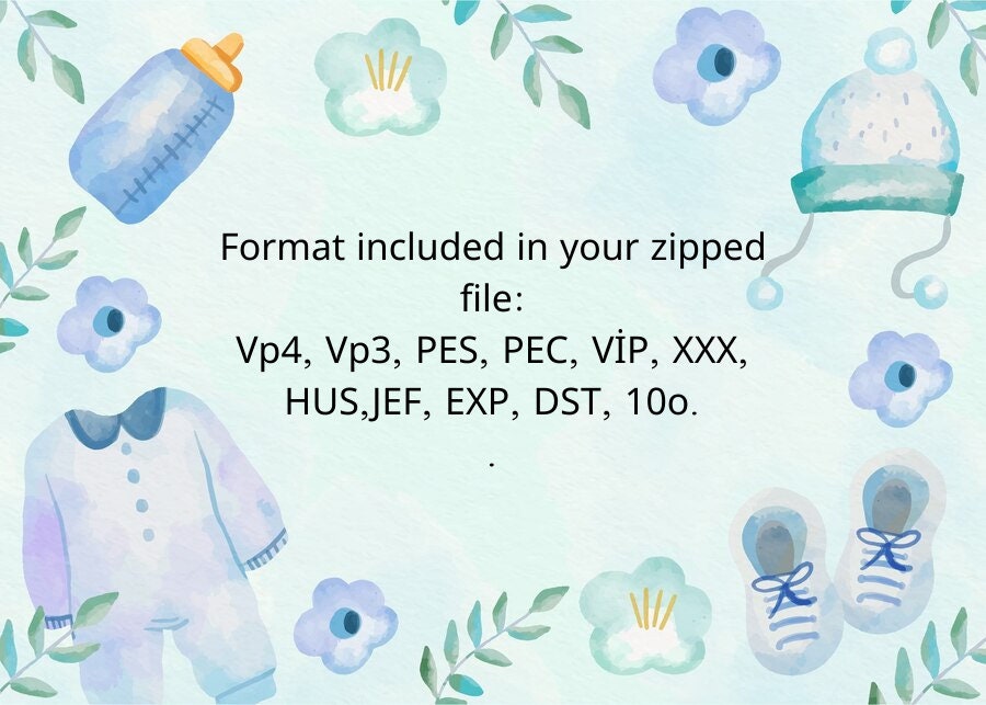 Baby Embroidery Design,machine Embroidery Design,digital Embroidery ...