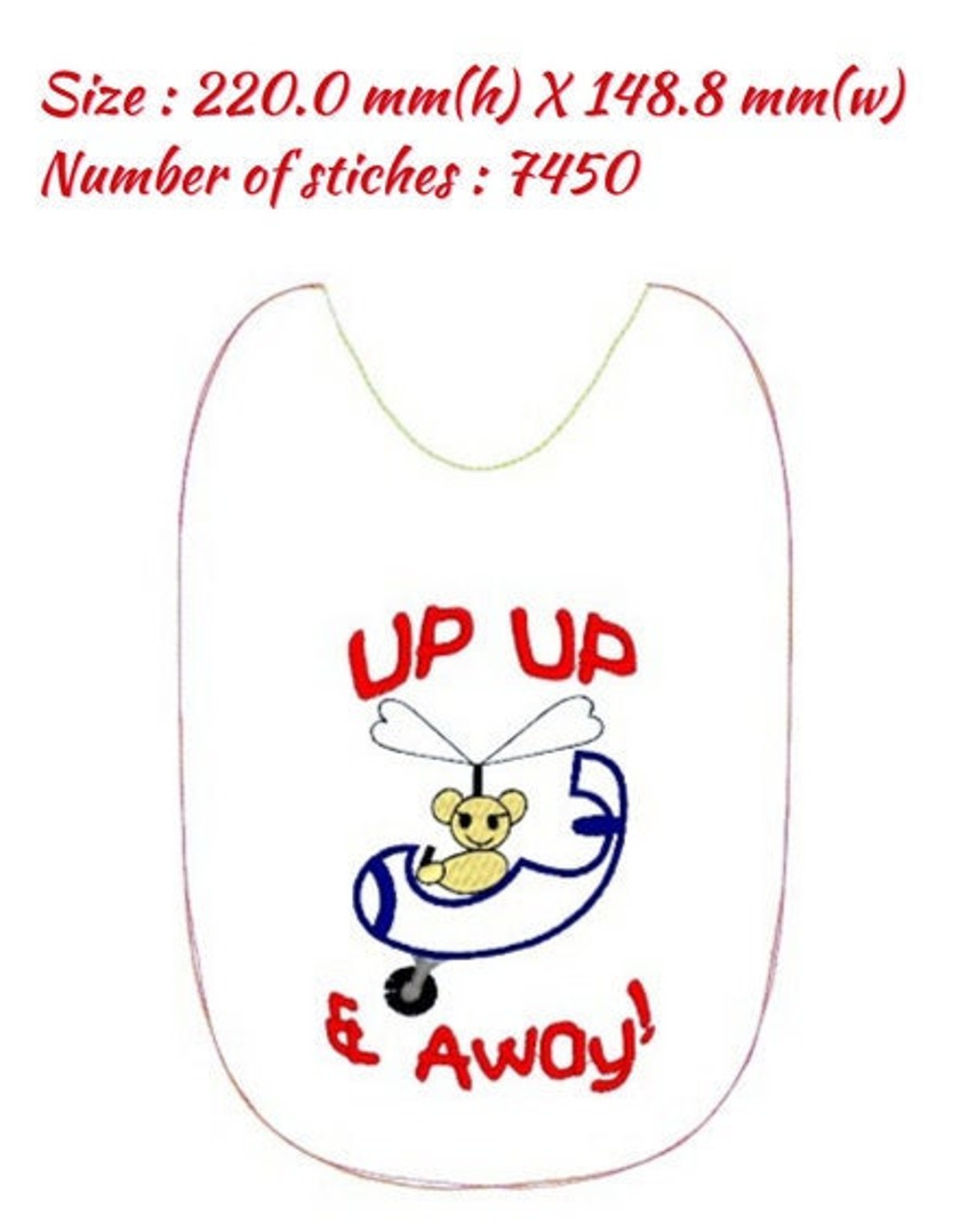 Boys Bibs in the Hoop Machine Embroidery Designs, Bibs Digital ...