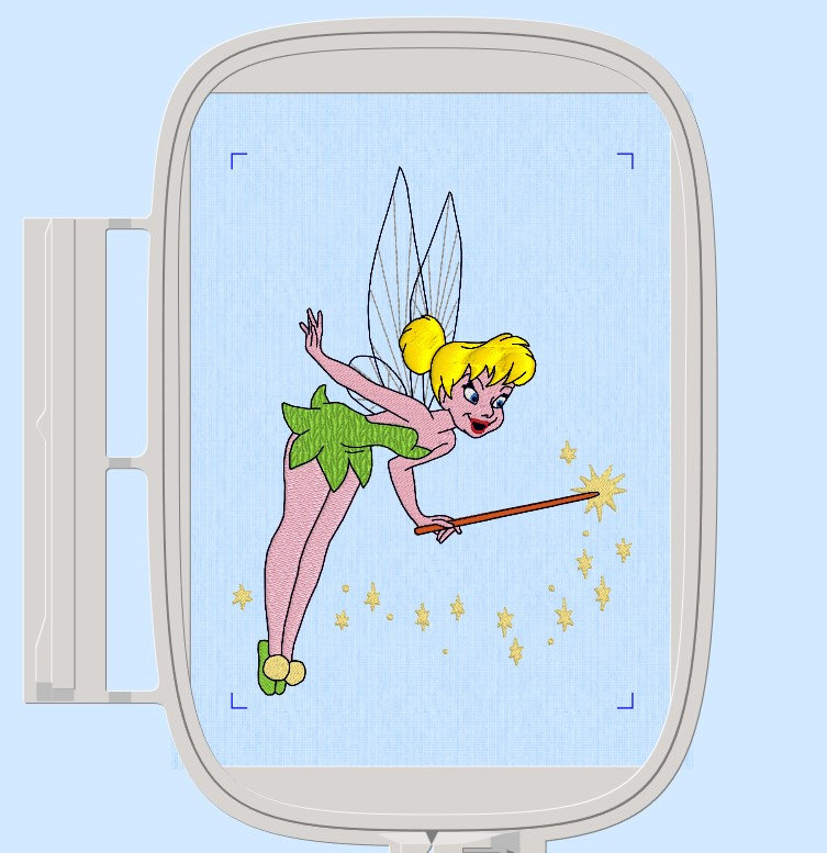 Fairy Machine Embroidery Design,fairy Digital Embroidery Design,instant ...