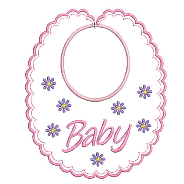Bib Embroidery - Etsy