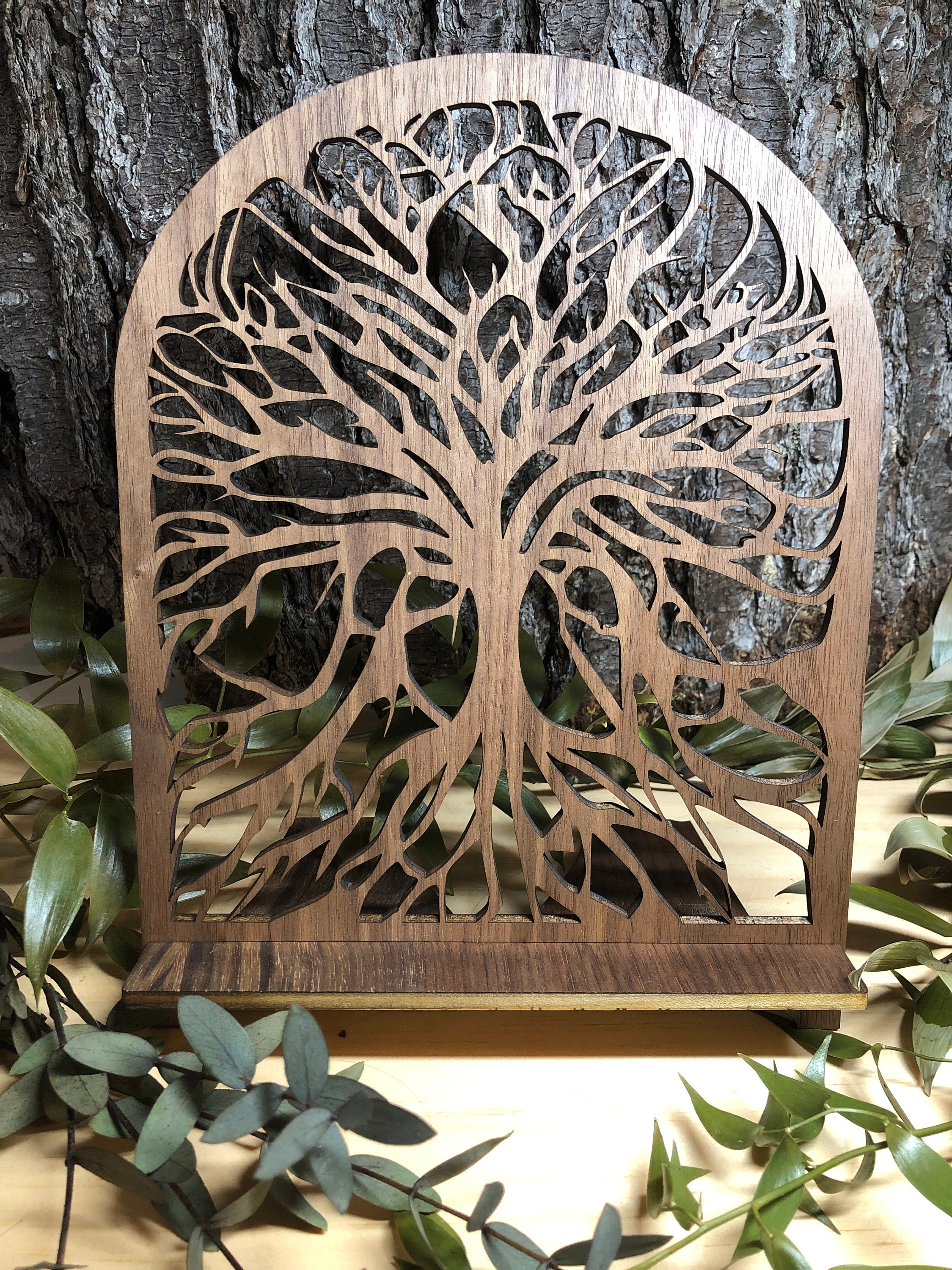 Black Walnut Tree Book Stand - Etsy