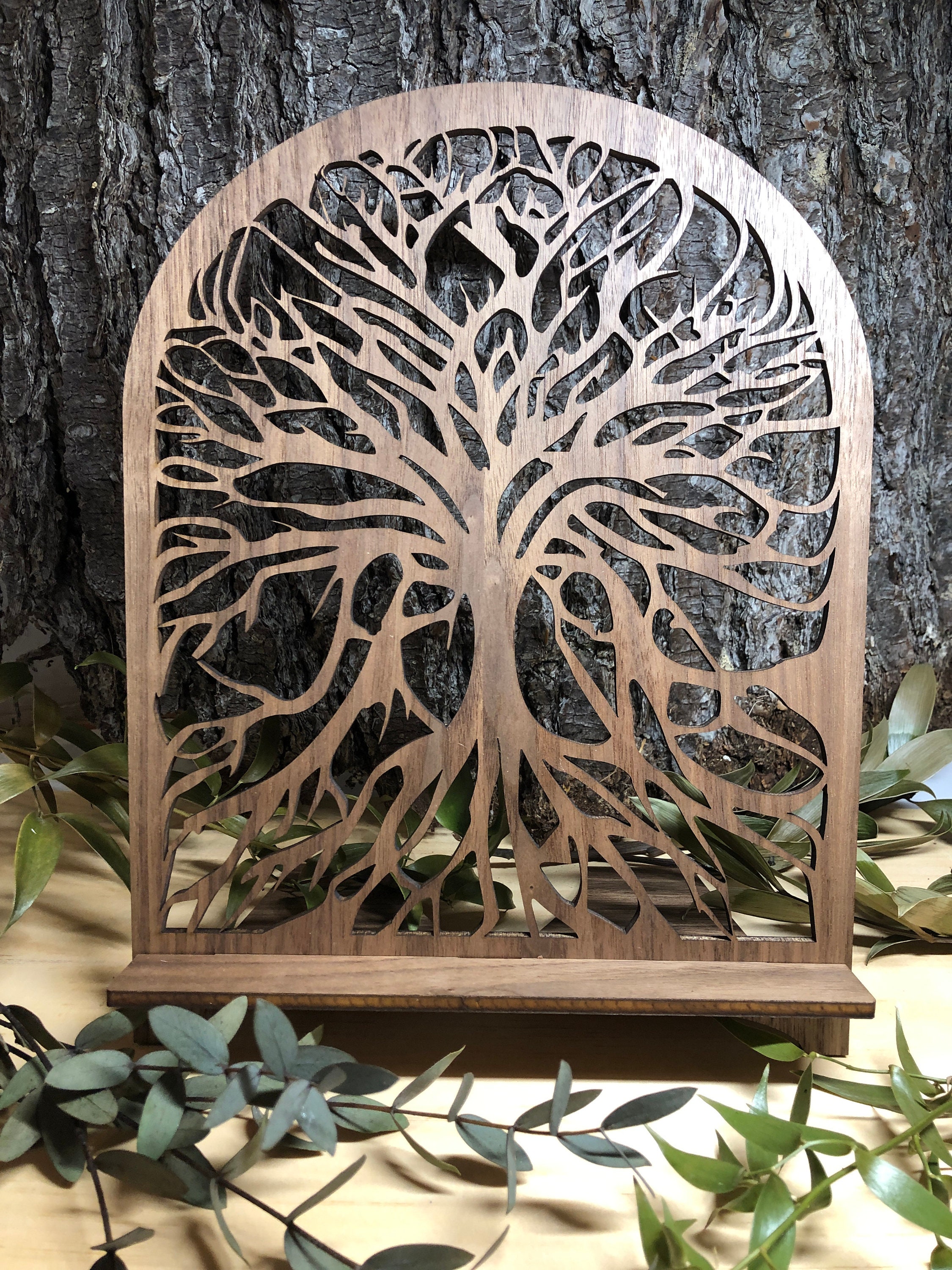 Black Walnut Tree Book Stand - Etsy