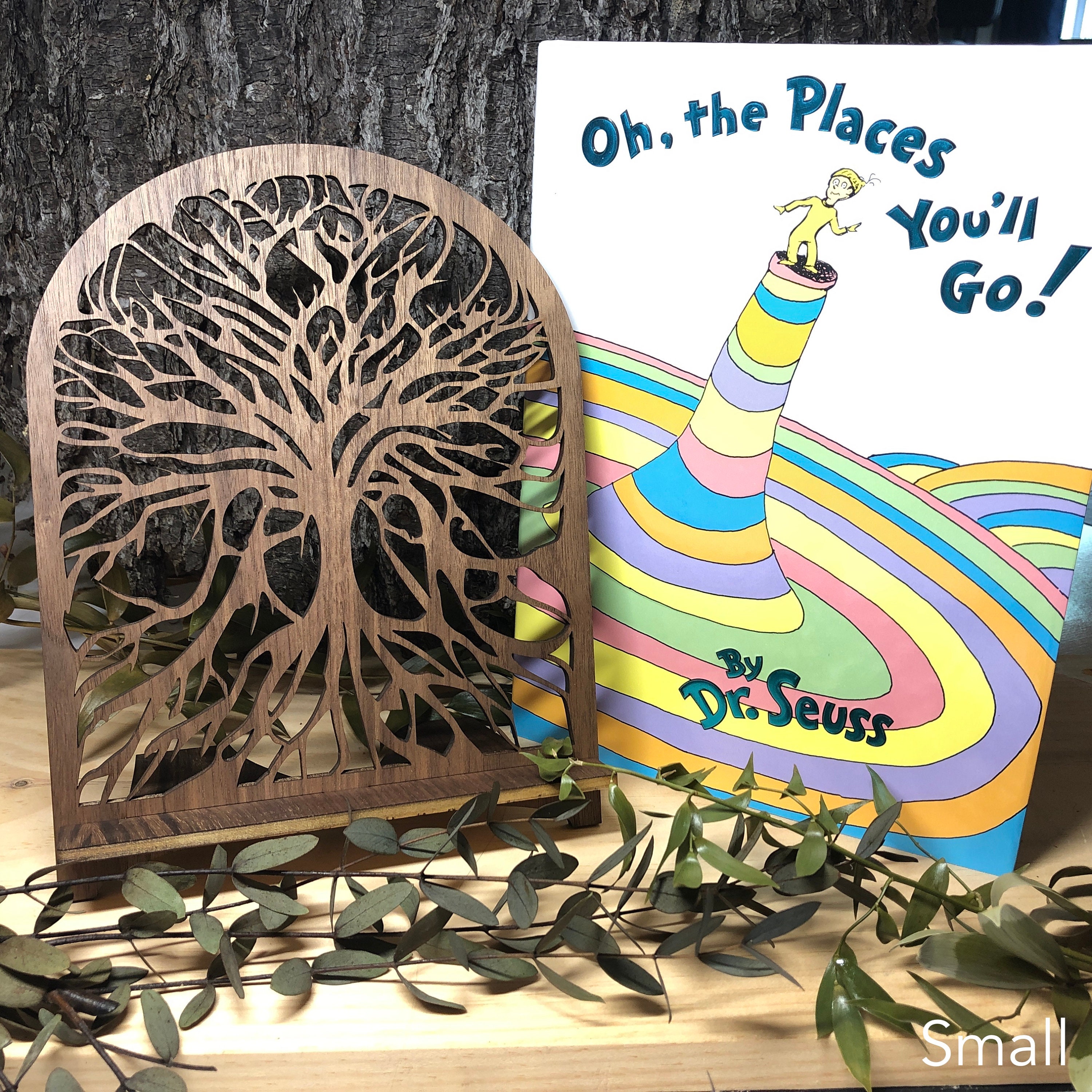 Black Walnut Tree Book Stand - Etsy