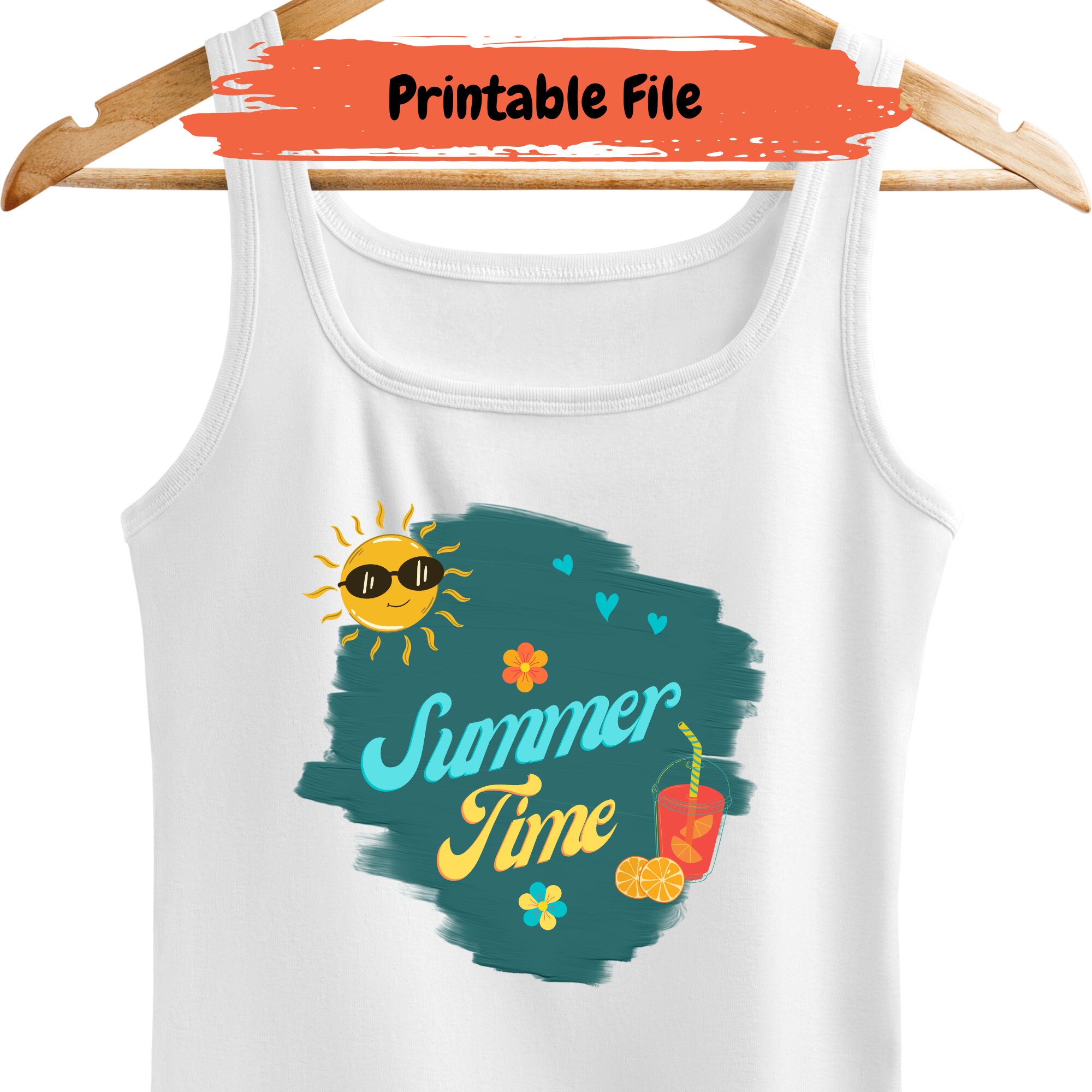 Summer Time PNG, Summer Tshirt Png, Sun Png Design, Digital Download ...