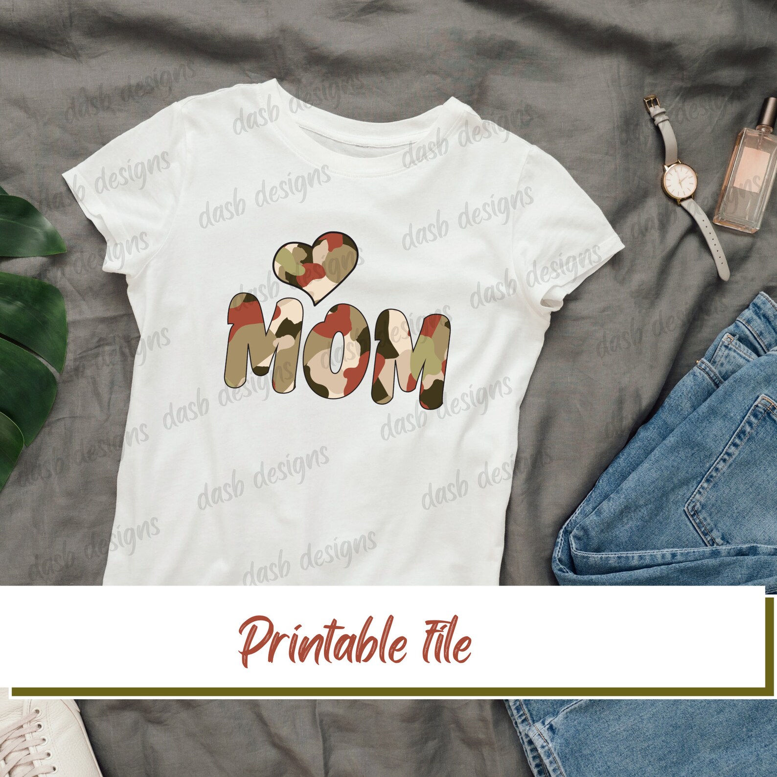 Camouflage Mom Png, Mom Life Png File, Digital Download Design ...