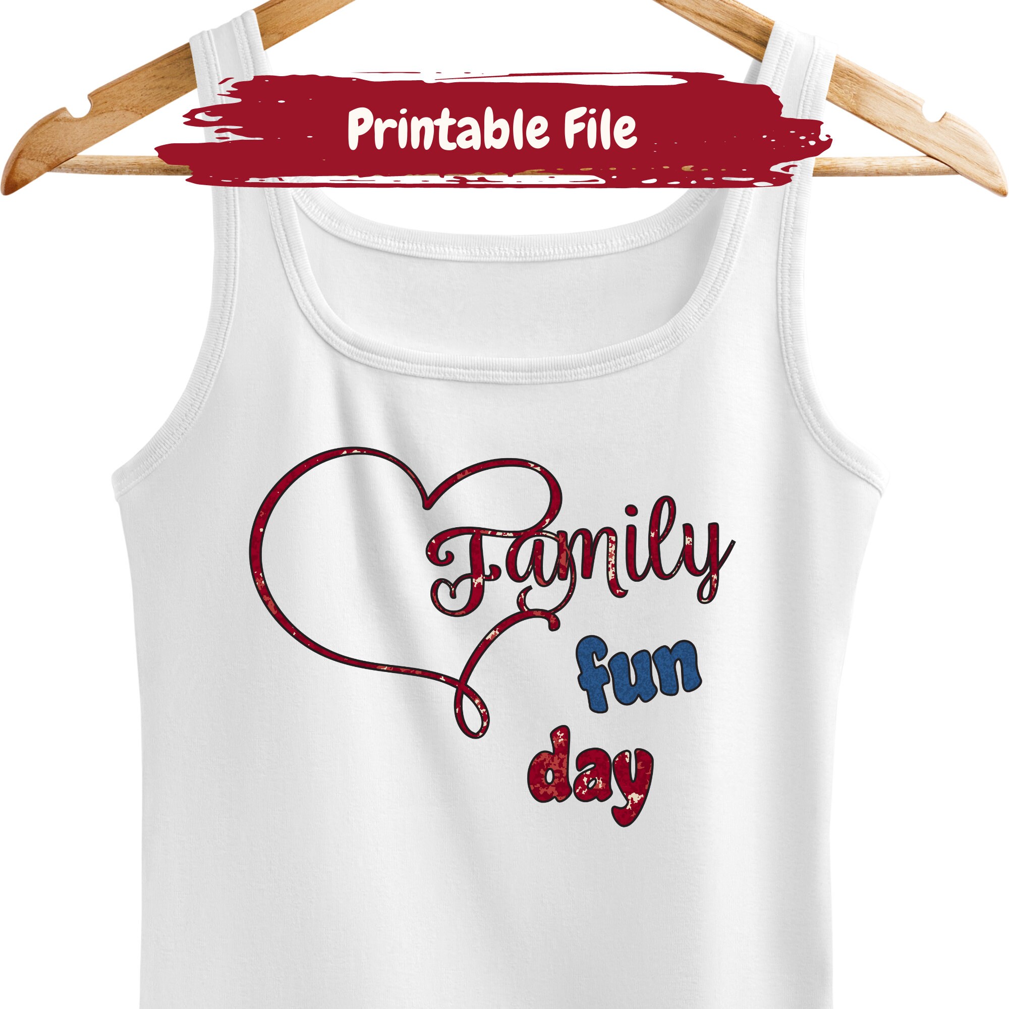 Family Fun Day Png, Tshirt Design File, Printable Png File, Digital ...