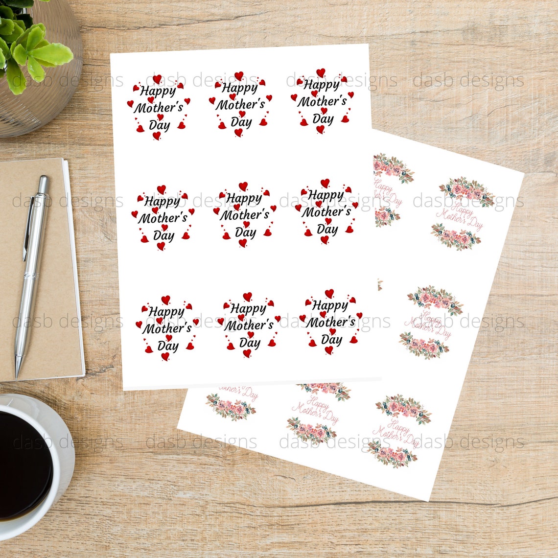 Mother's Day Stickers Momlife Png Mom Gift Tag Svg - Etsy