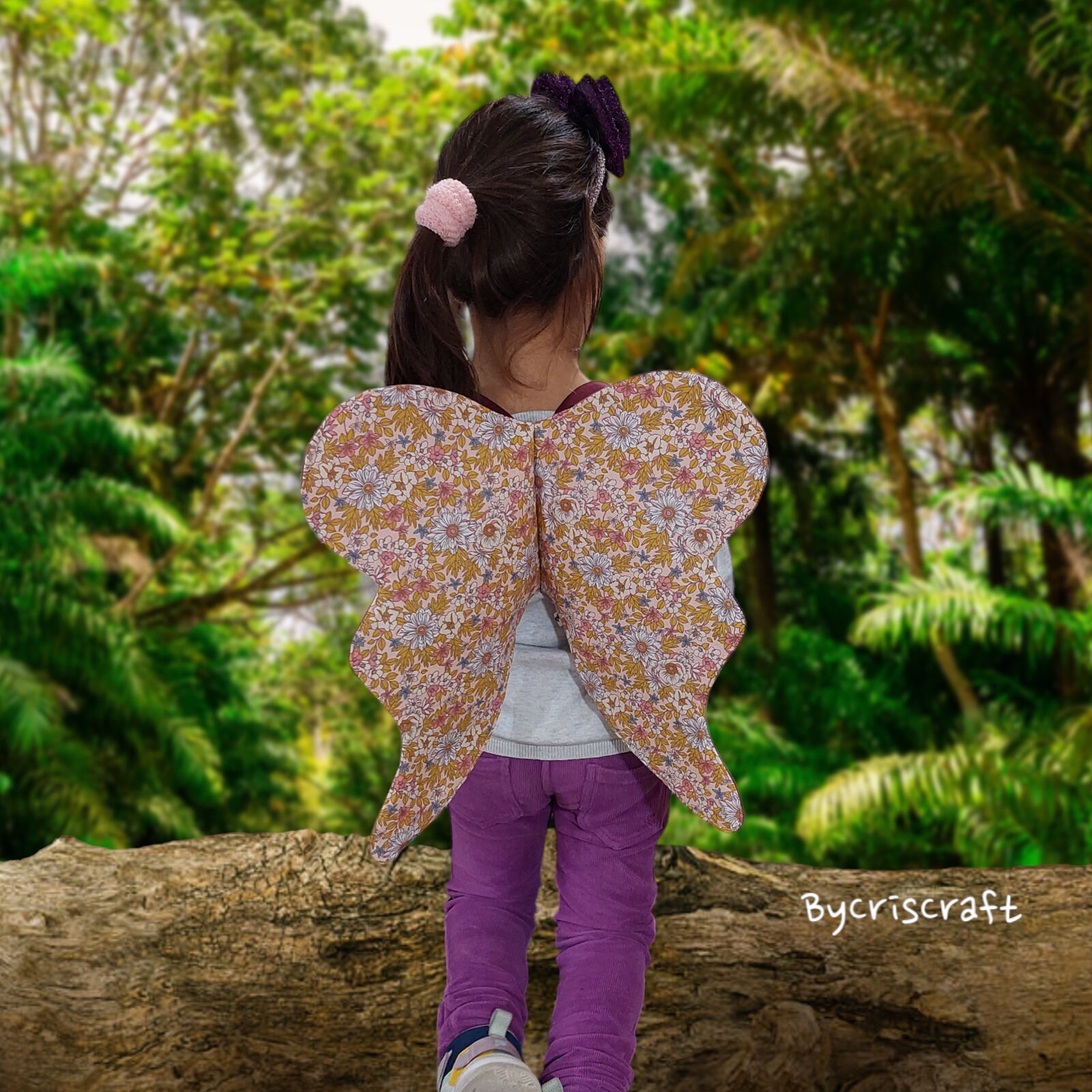 Fabric Butterfly Wings, Magic Wings for Kids, Costume Wings, Kids ...