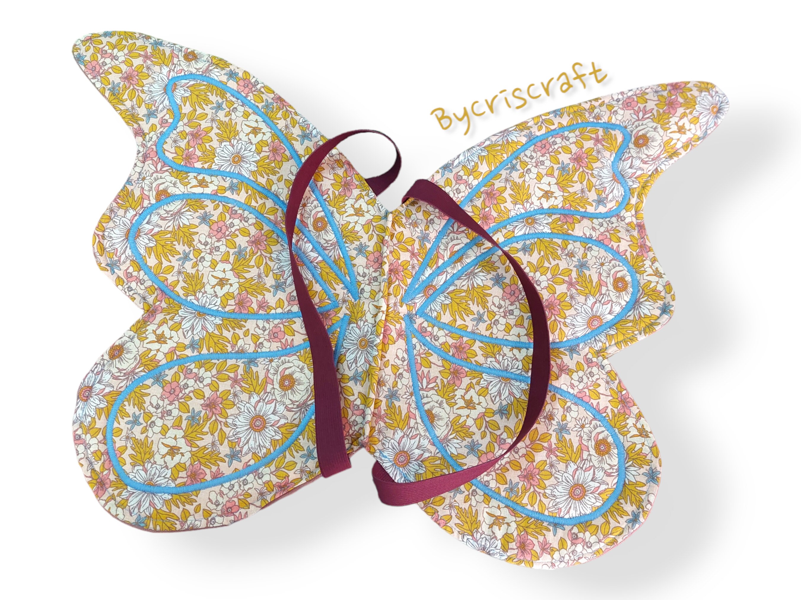 Fabric Butterfly Wings, Magic Wings for Kids, Costume Wings, Kids ...