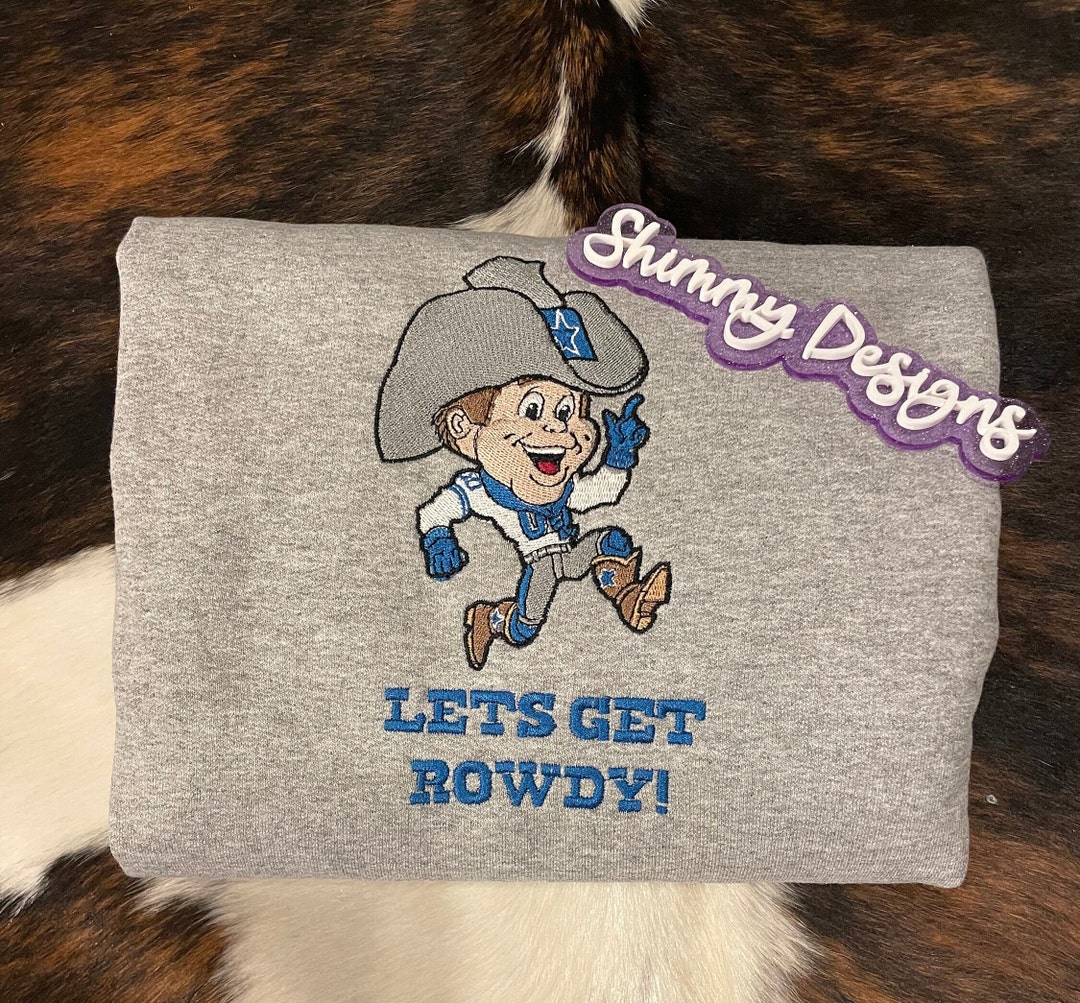Dallas Cowboys Rowdy Crewneck - Etsy