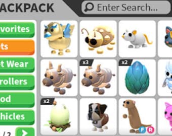 Adopt Me Pets | Etsy