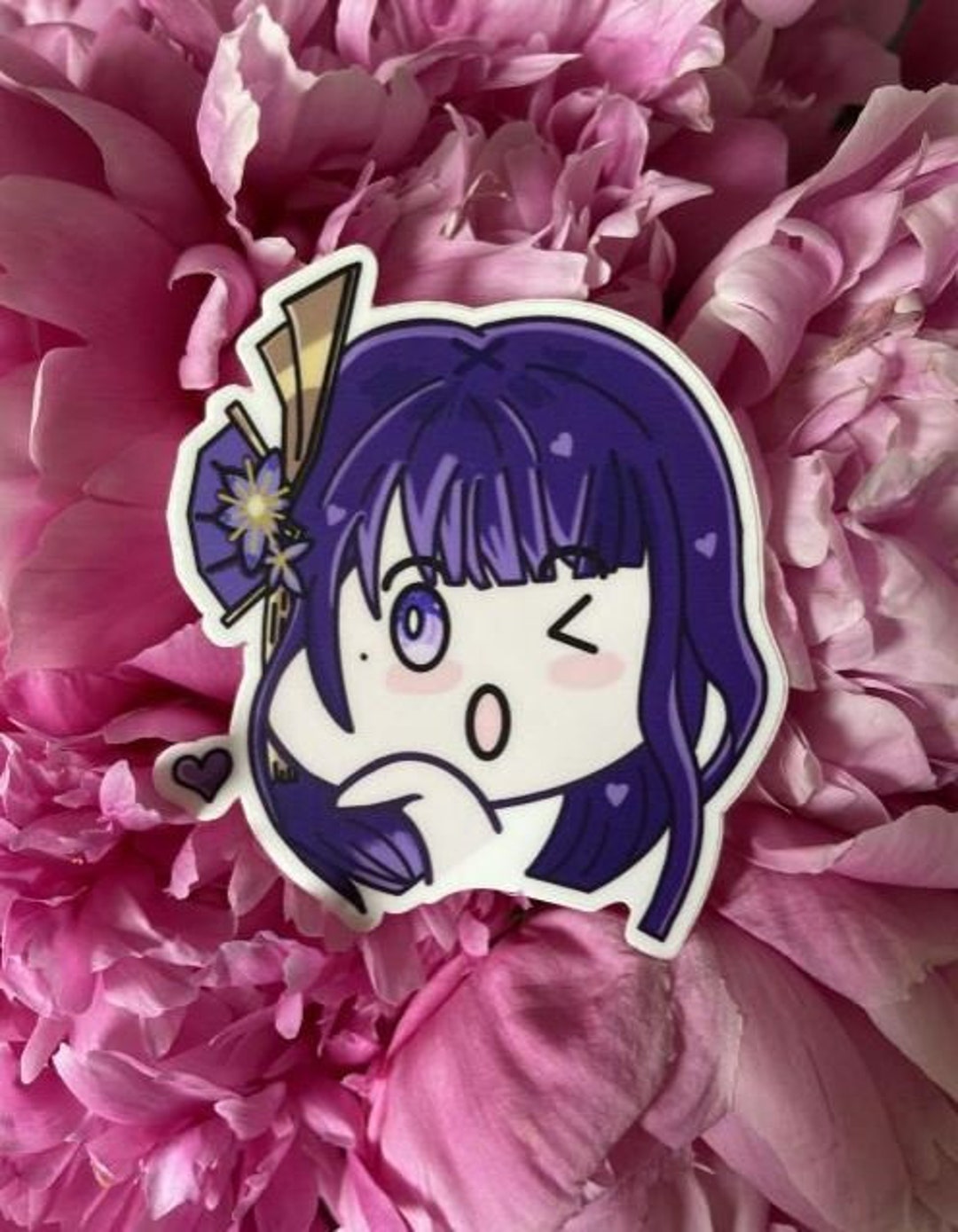 Raiden Shogun Chibi Sticker Genshin Impact Ei Chibi Baal - Etsy